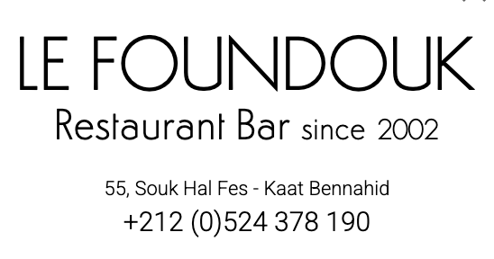 Le Foundouk Menu & Horaires à marrakech (2025) | TopMenu