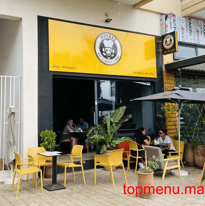 Monkey burgers & more Menu & Horaires à agadir (2025) | TopMenu
