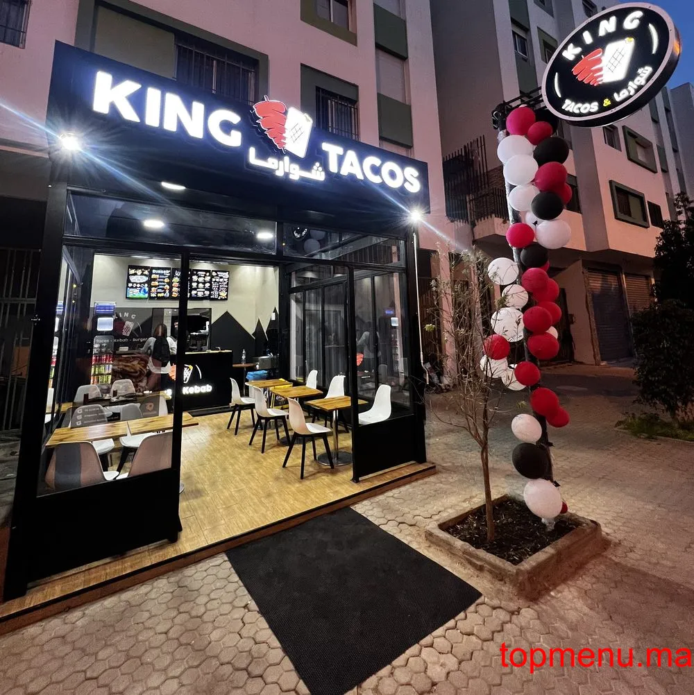 KingTacos Menu & Horaires à casablanca | TopMenu