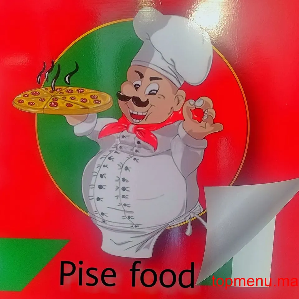 PISE FOOD Menu & Horaires à casablanca | TopMenu