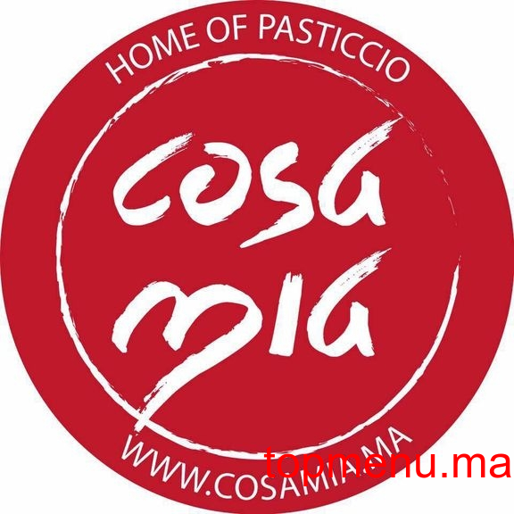 Cosamia Menu & Horaires à casablanca | TopMenu