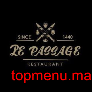Le Passage Menu & Horaires à marrakech (2025) | TopMenu