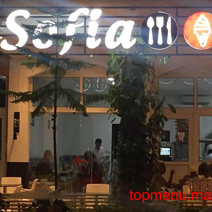 Restaurant Sofia Menu & Horaires à marrakech (2025) | TopMenu
