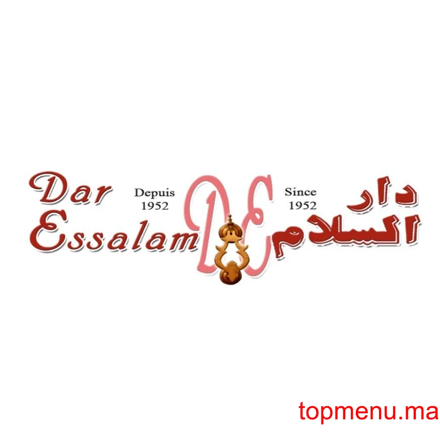 Dar essalam Menu & Horaires à marrakech (2025) | TopMenu