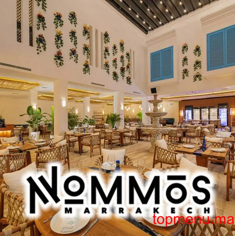 Nommos Menu & Horaires à marrakech (2025) | TopMenu