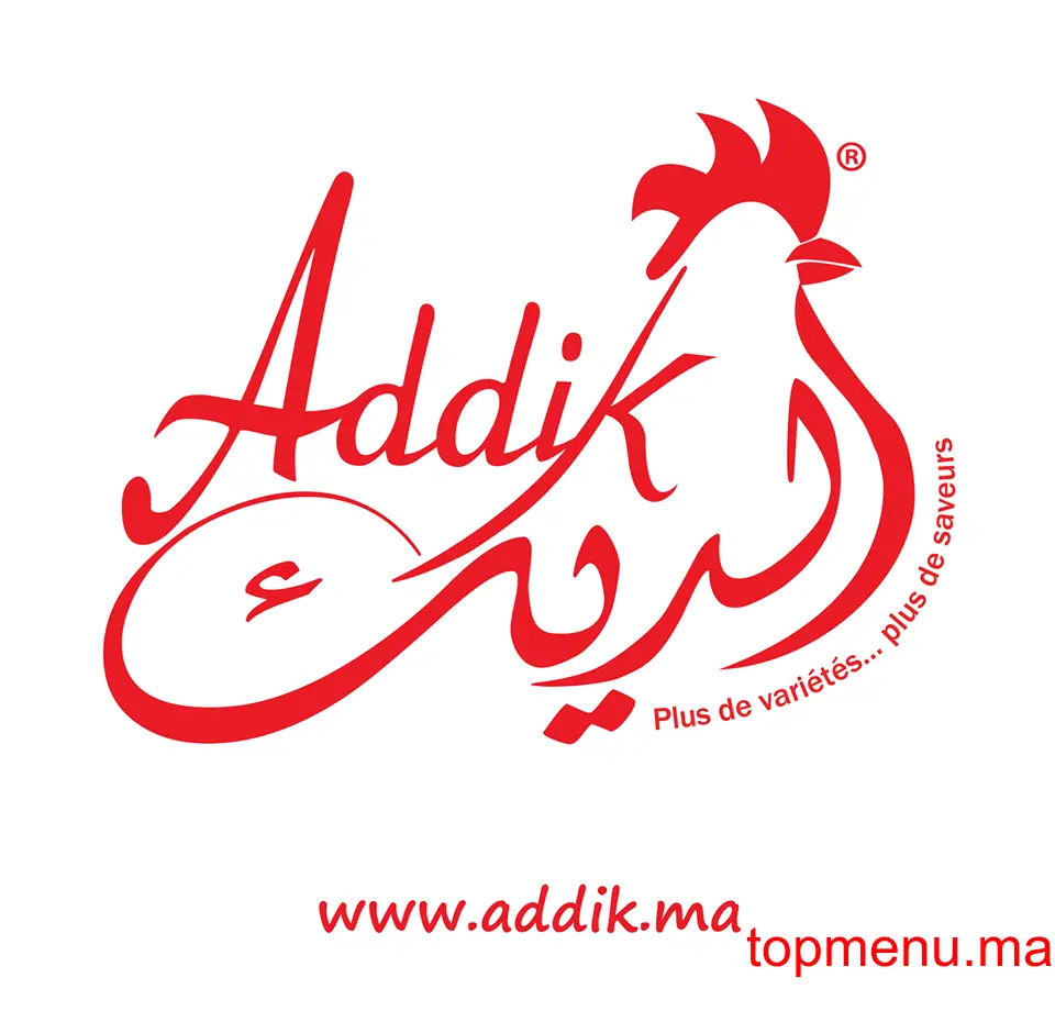 Addik Menu & Horaires à rabat | TopMenu