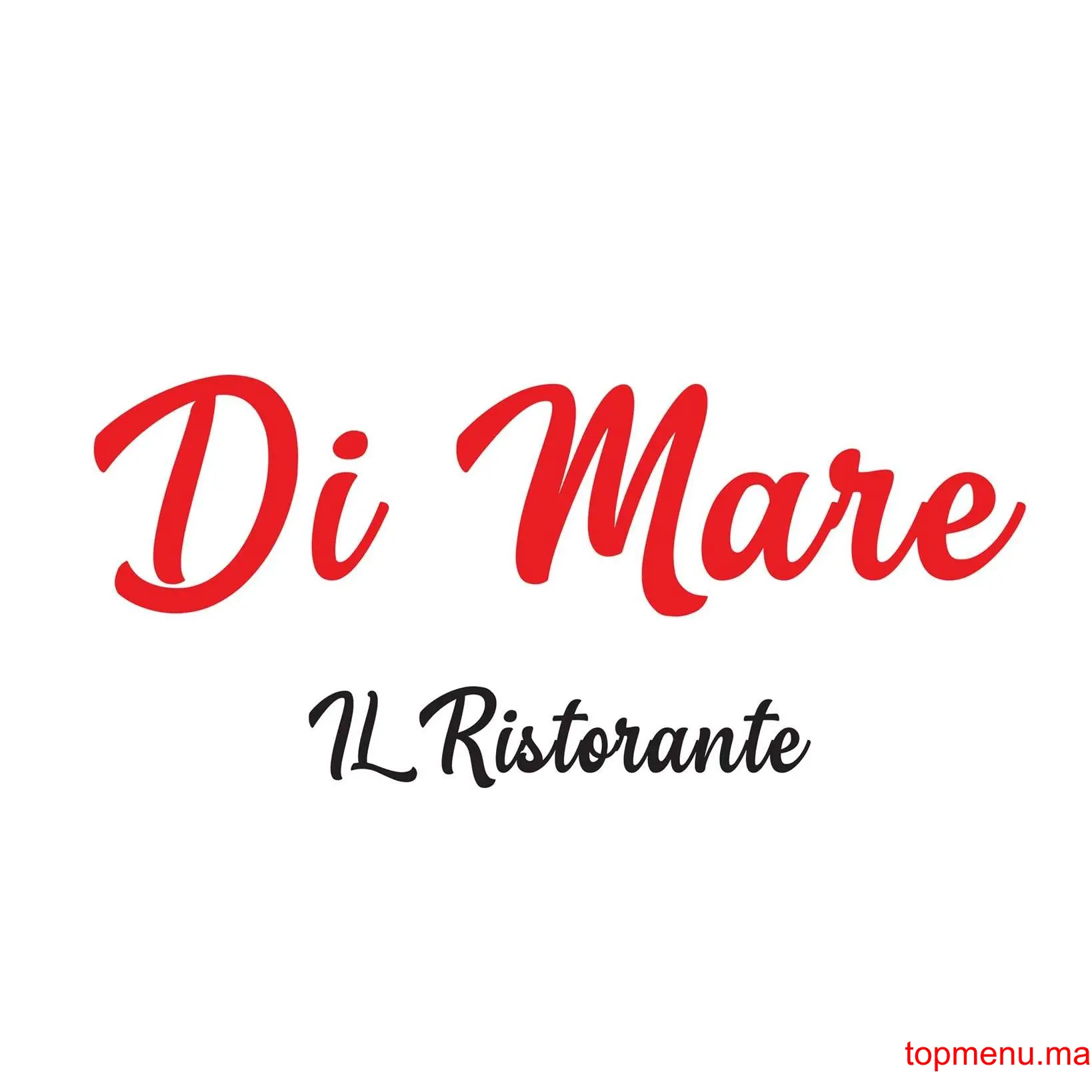 Di mare Menu & Horaires à tanger | TopMenu