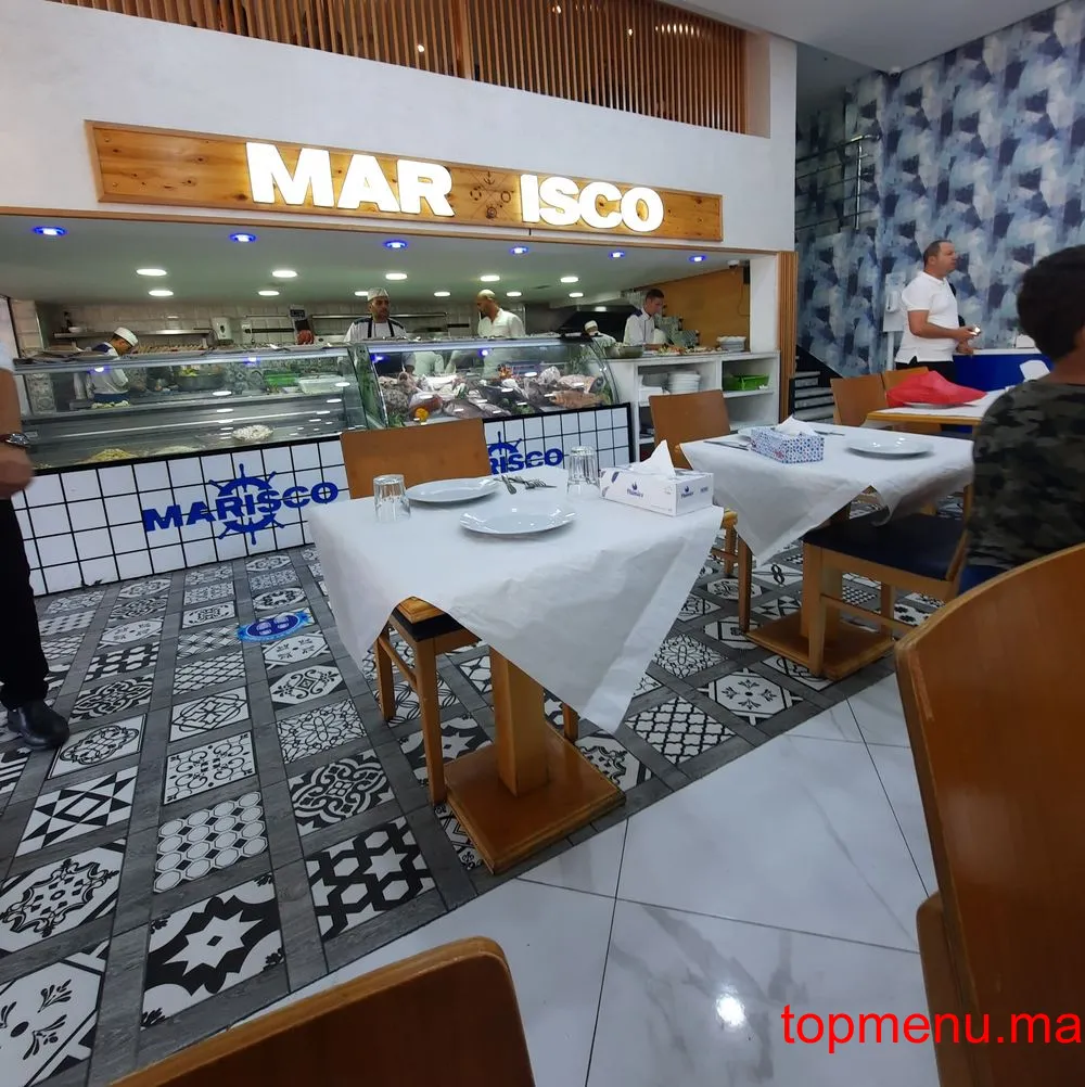 Marisco Menu & Horaires à tanger (2025) | TopMenu