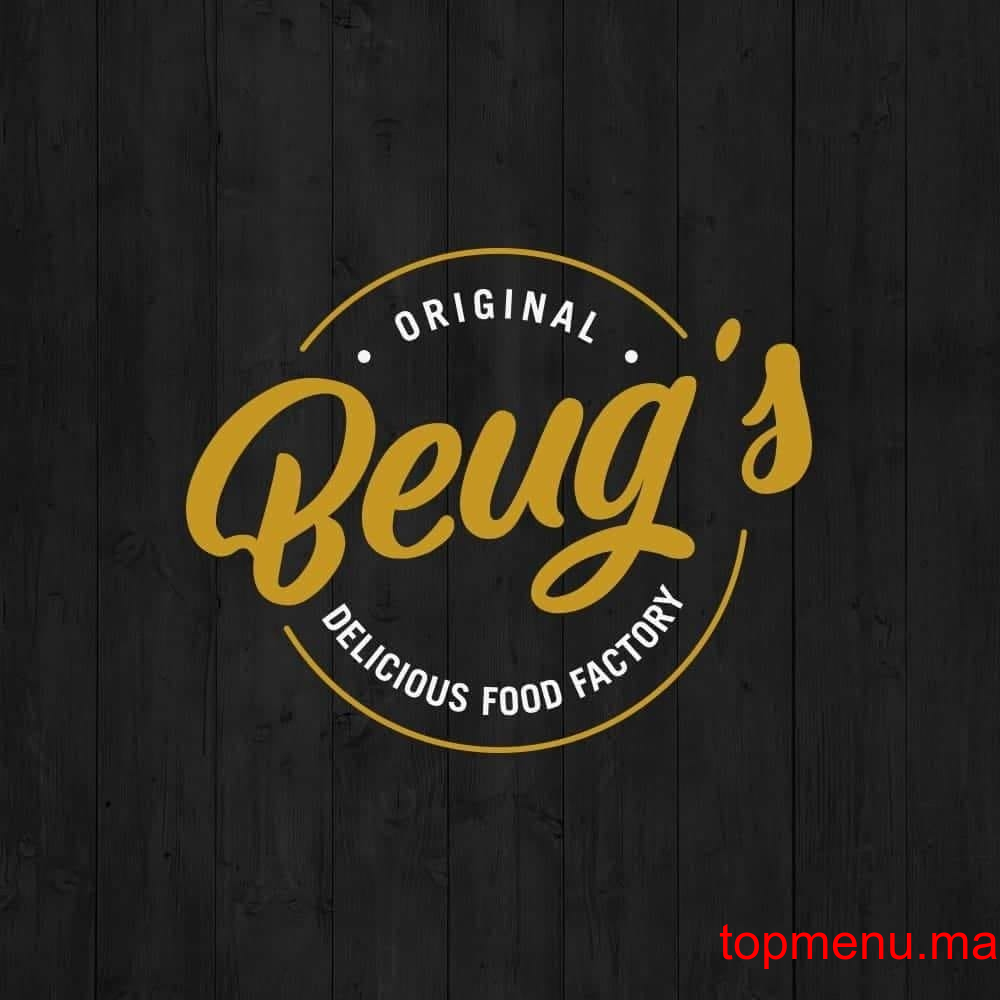 Beug’s Menu & Horaires à tanger (2026) | TopMenu